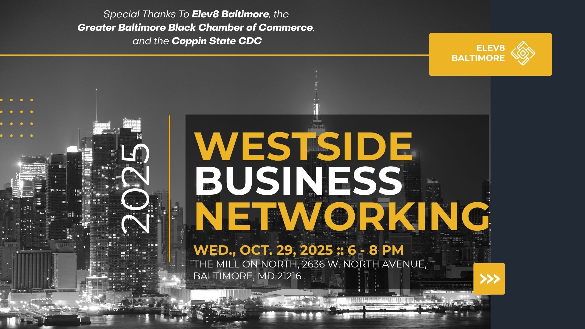Westside Business Owners Meeting, Oct. 29th at The Mill on North ...